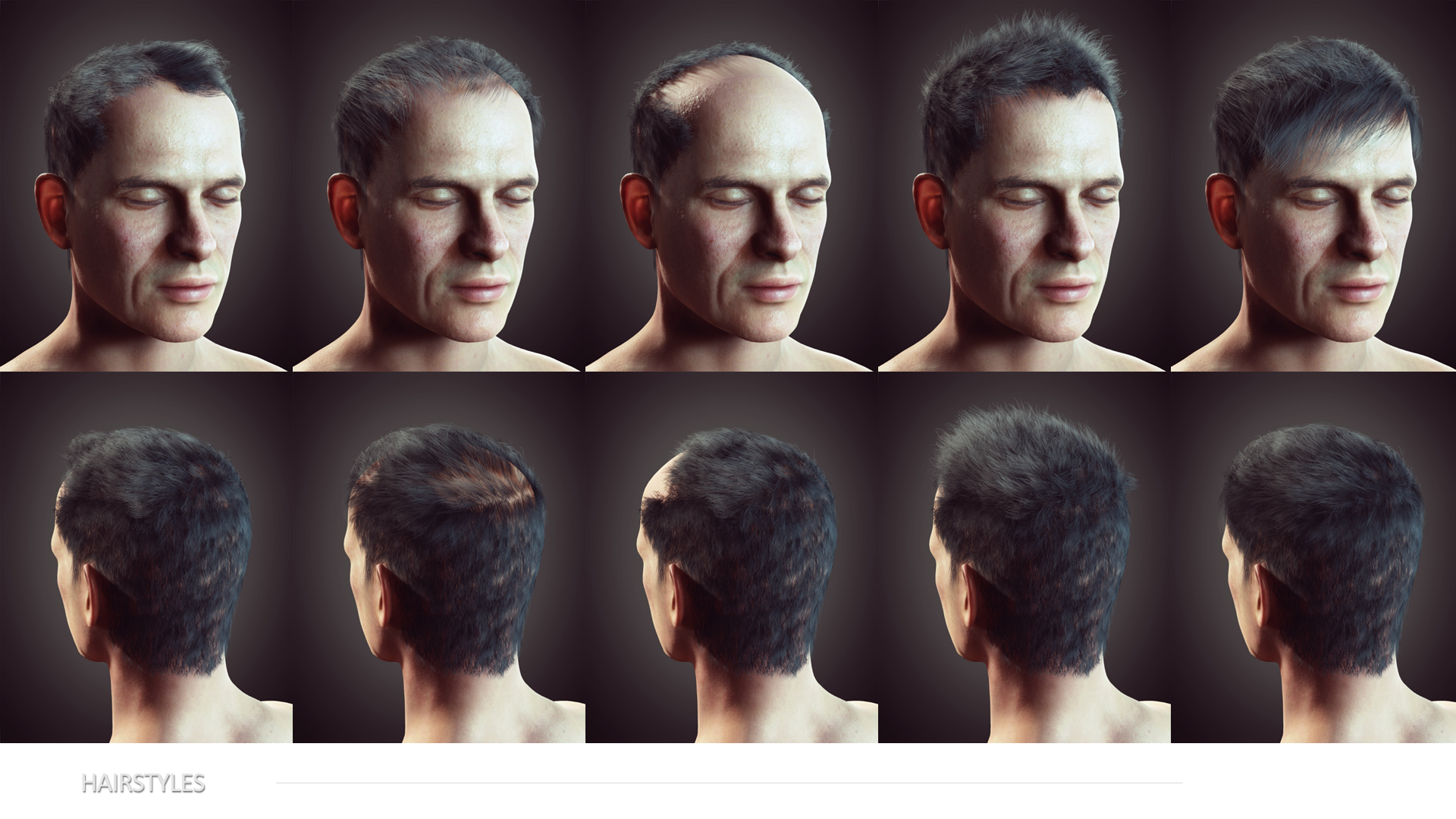 HairStudio - Hairstyles Vol.1