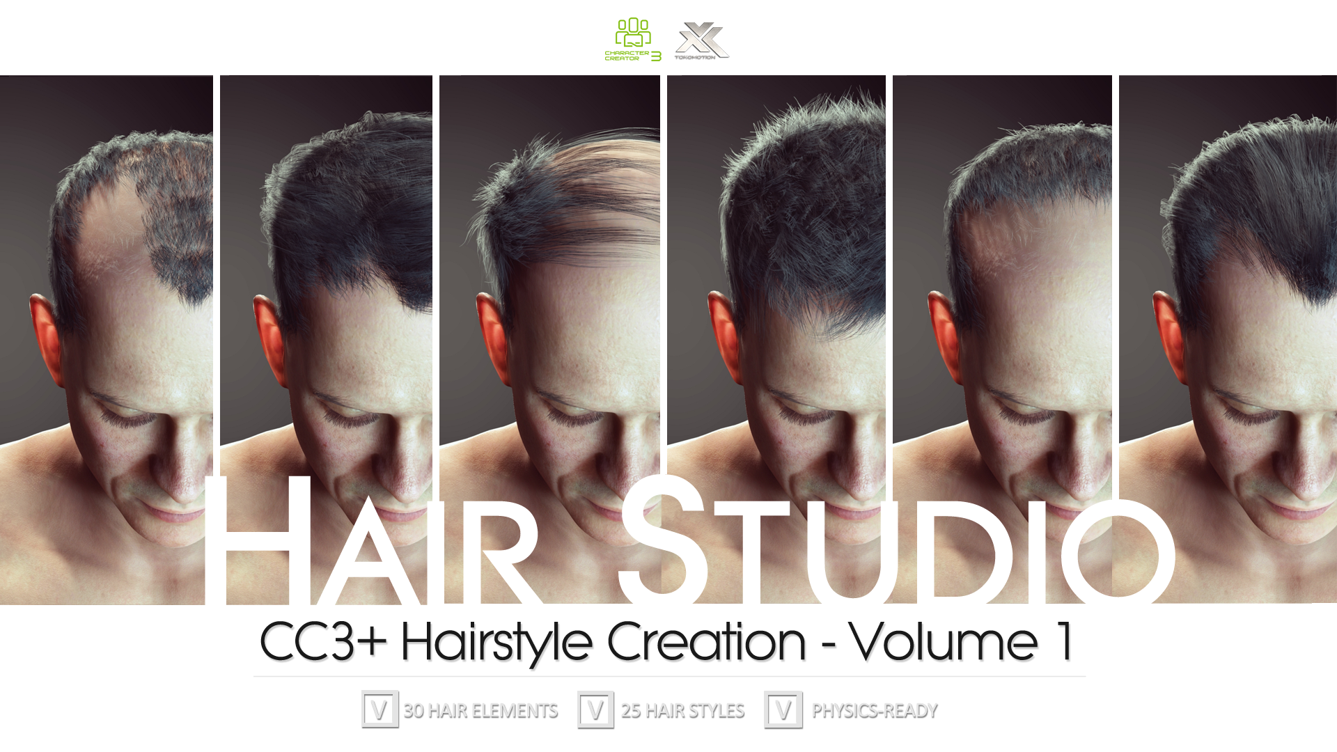 HairStudio - Hairstyles Vol.1