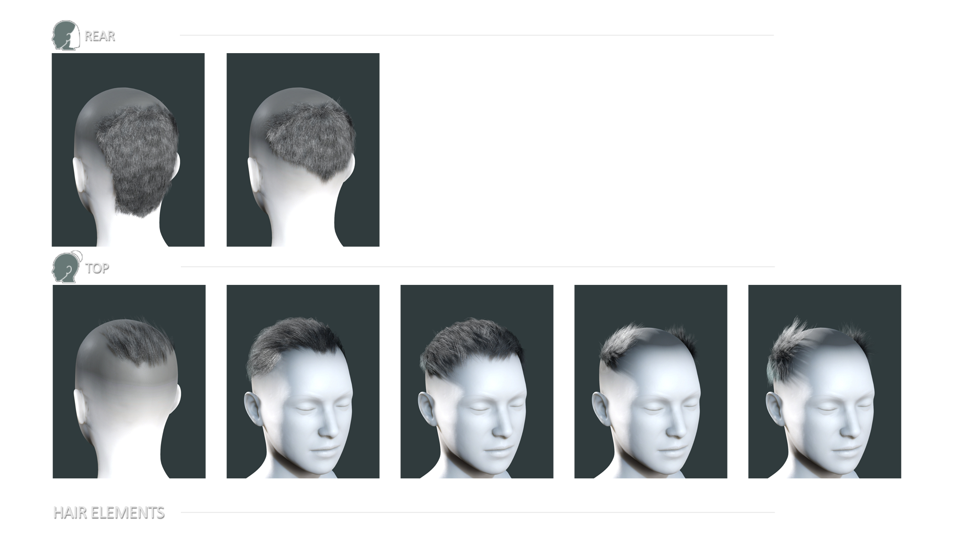 HairStudio - Hairstyles Vol.1
