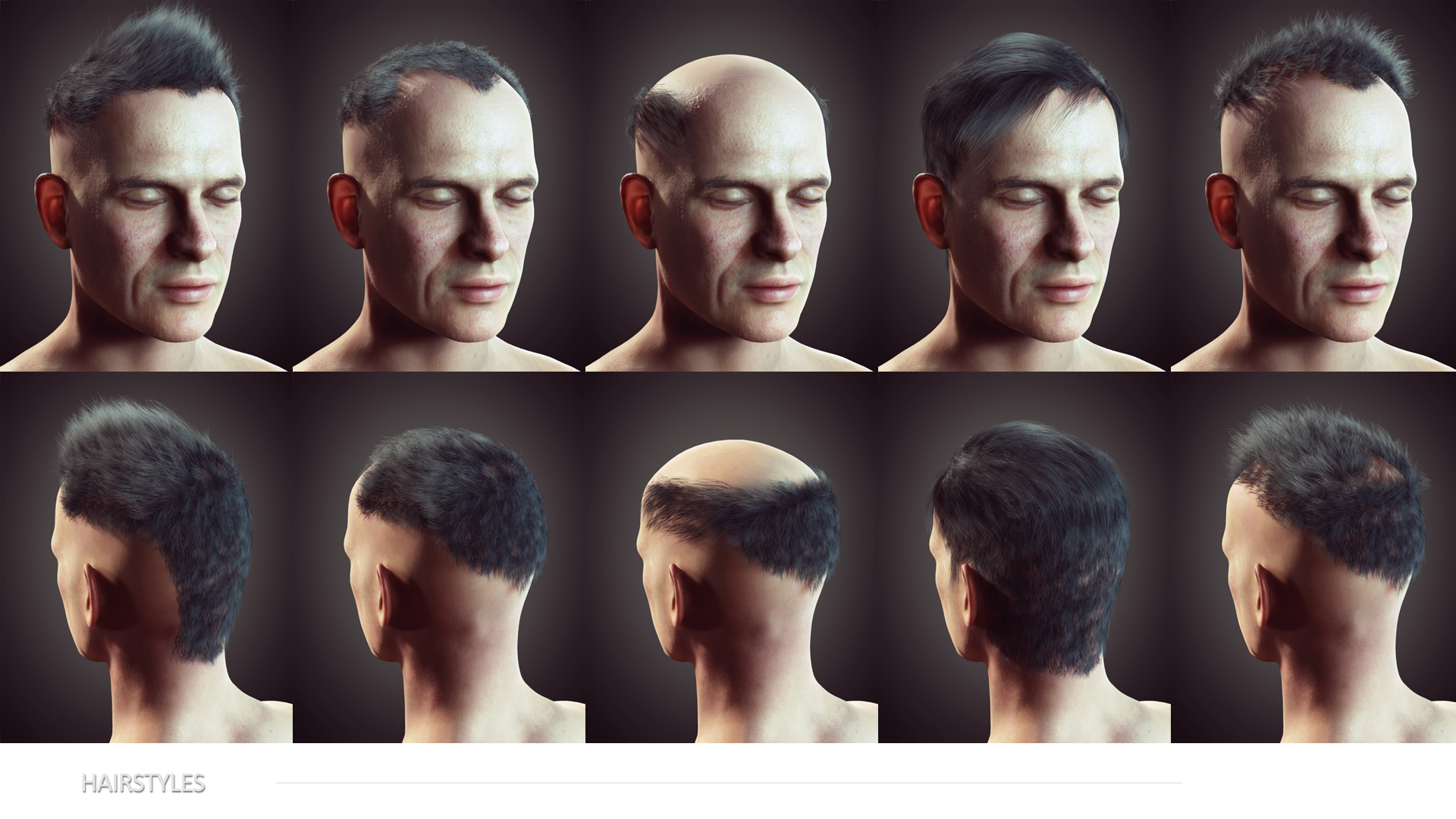 HairStudio - Hairstyles Vol.1