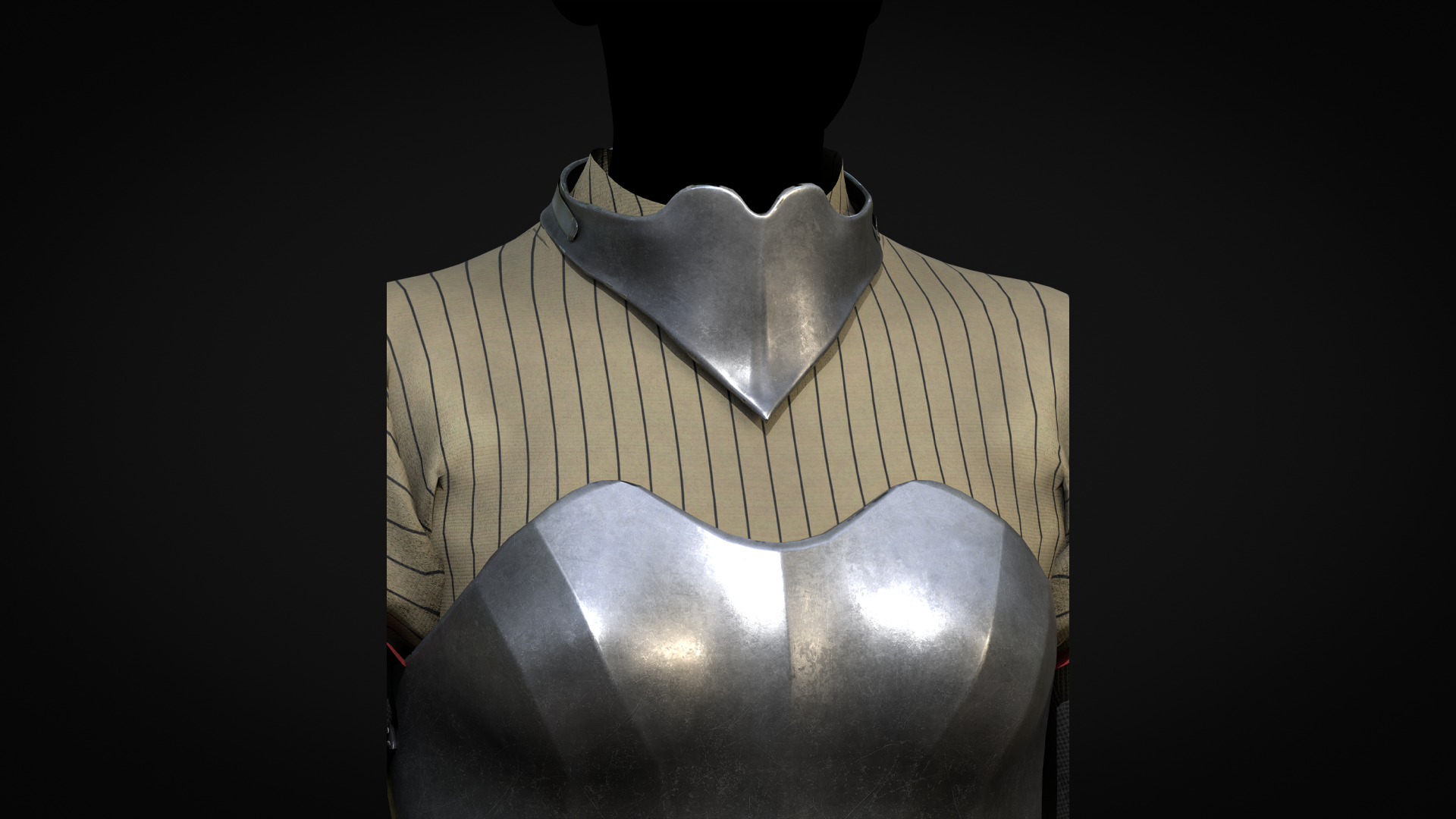 Realistic Fantasy Medieval Doom Breaker Outfit