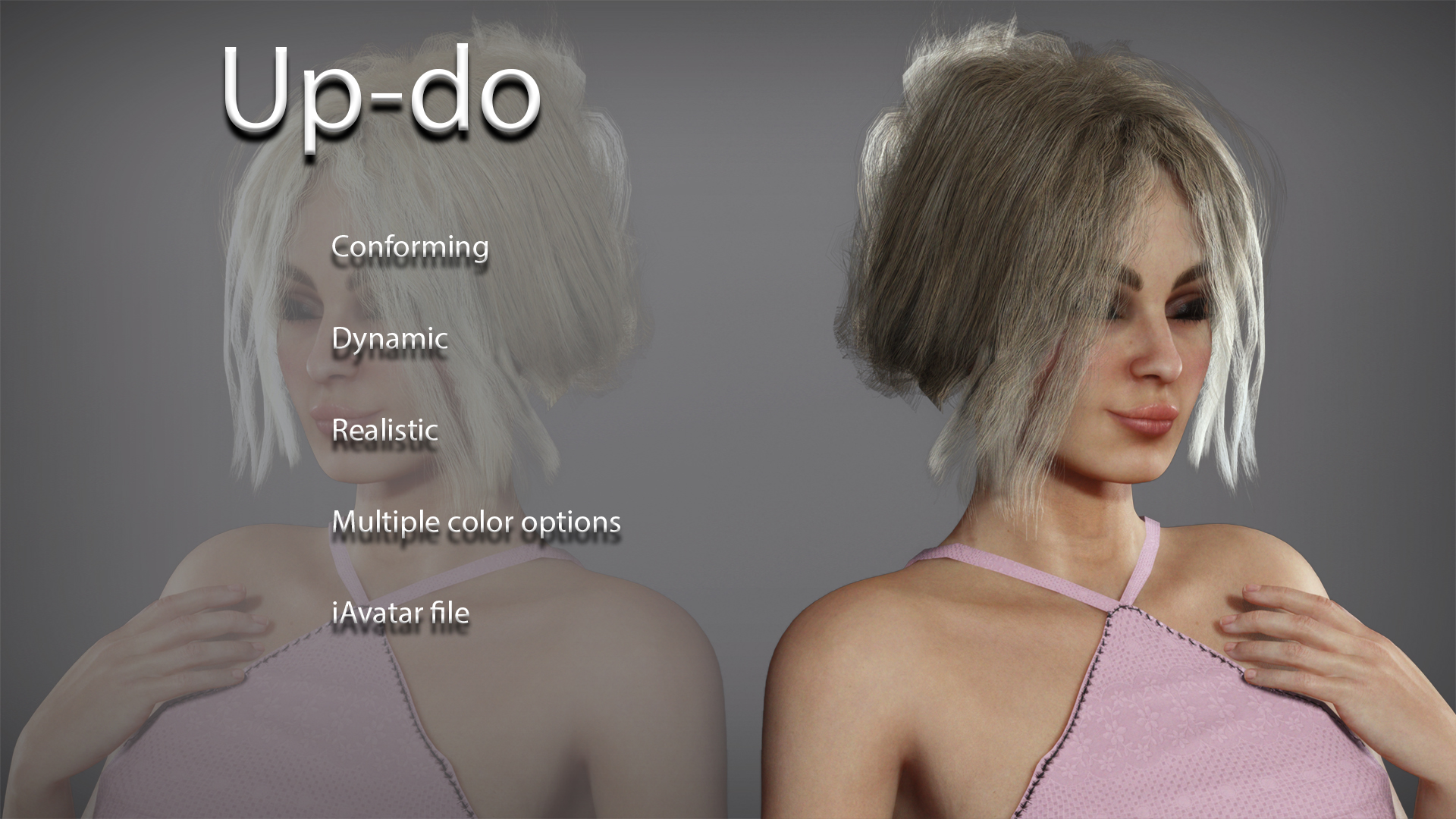 Realistic Hair V5 - 7 Pack