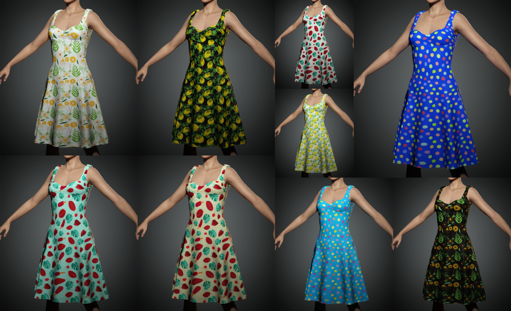 Dress (50 Variants Pack)