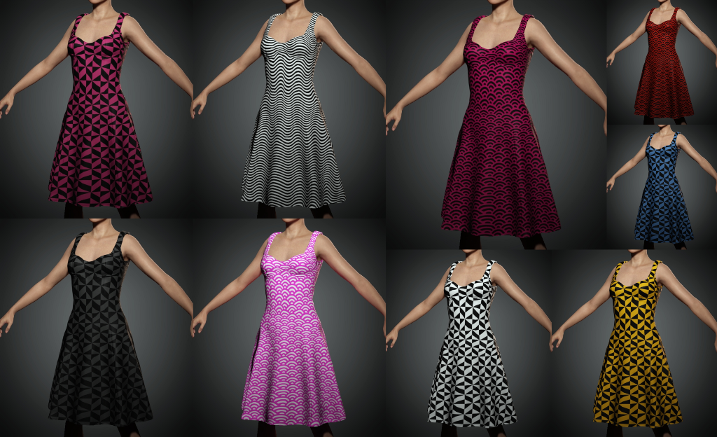 Dress (50 Variants Pack)