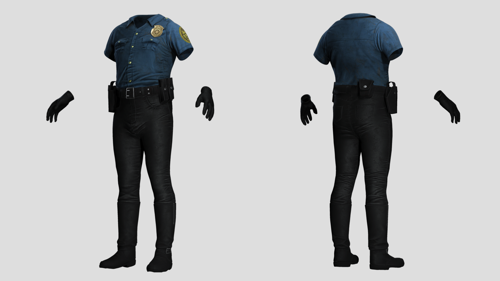 Modern Security & Police Uniform