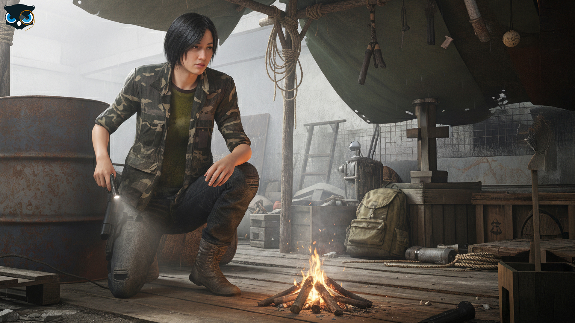 Post-Apocalyptic Mercenary Camo & Tactical Gear