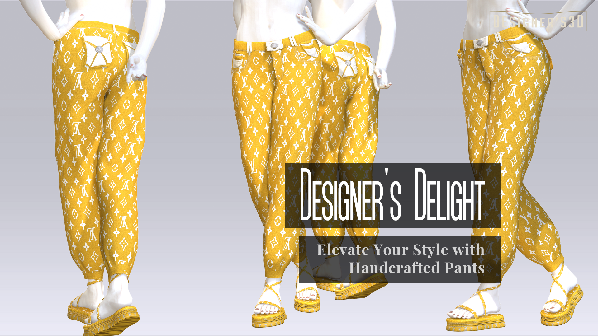 Female Designer's Pants