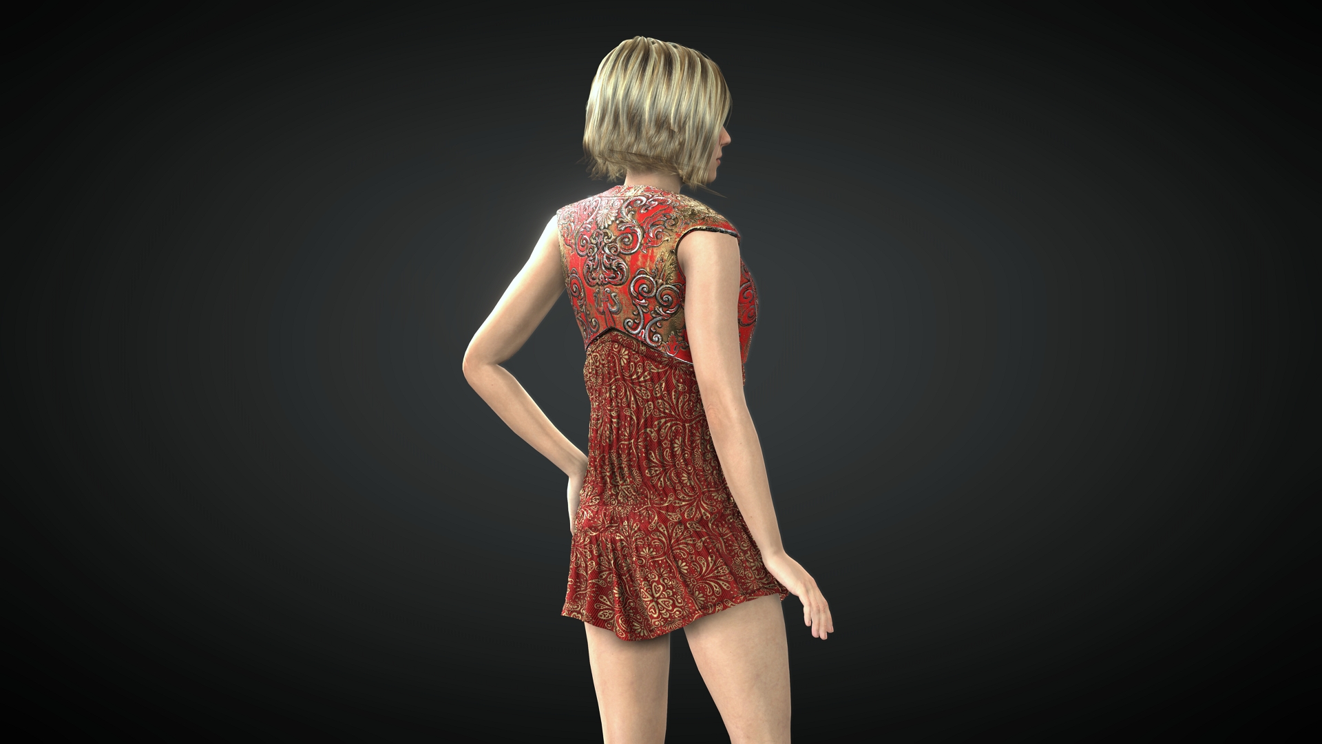 Princess Armor Red