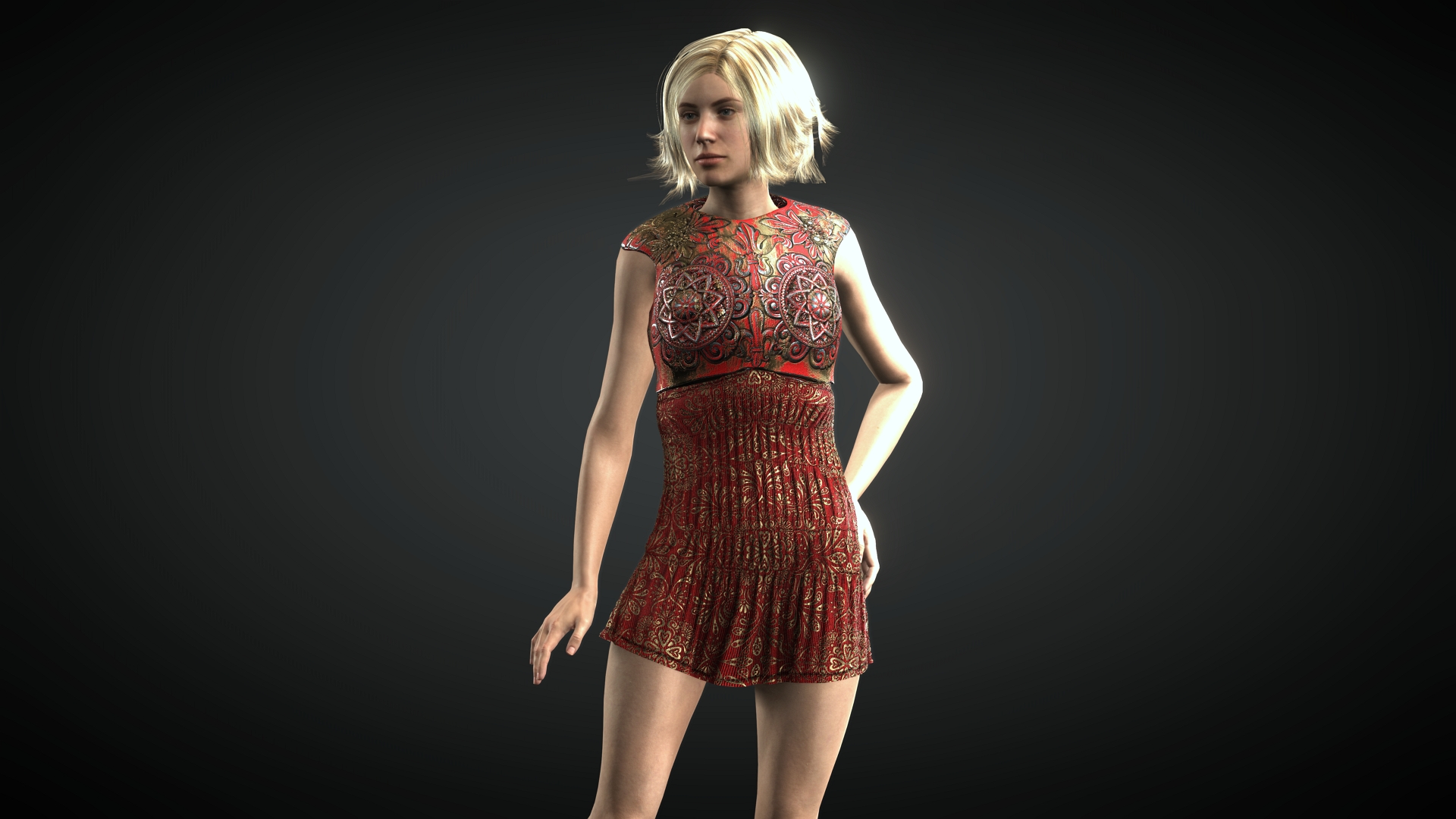Princess Armor Red