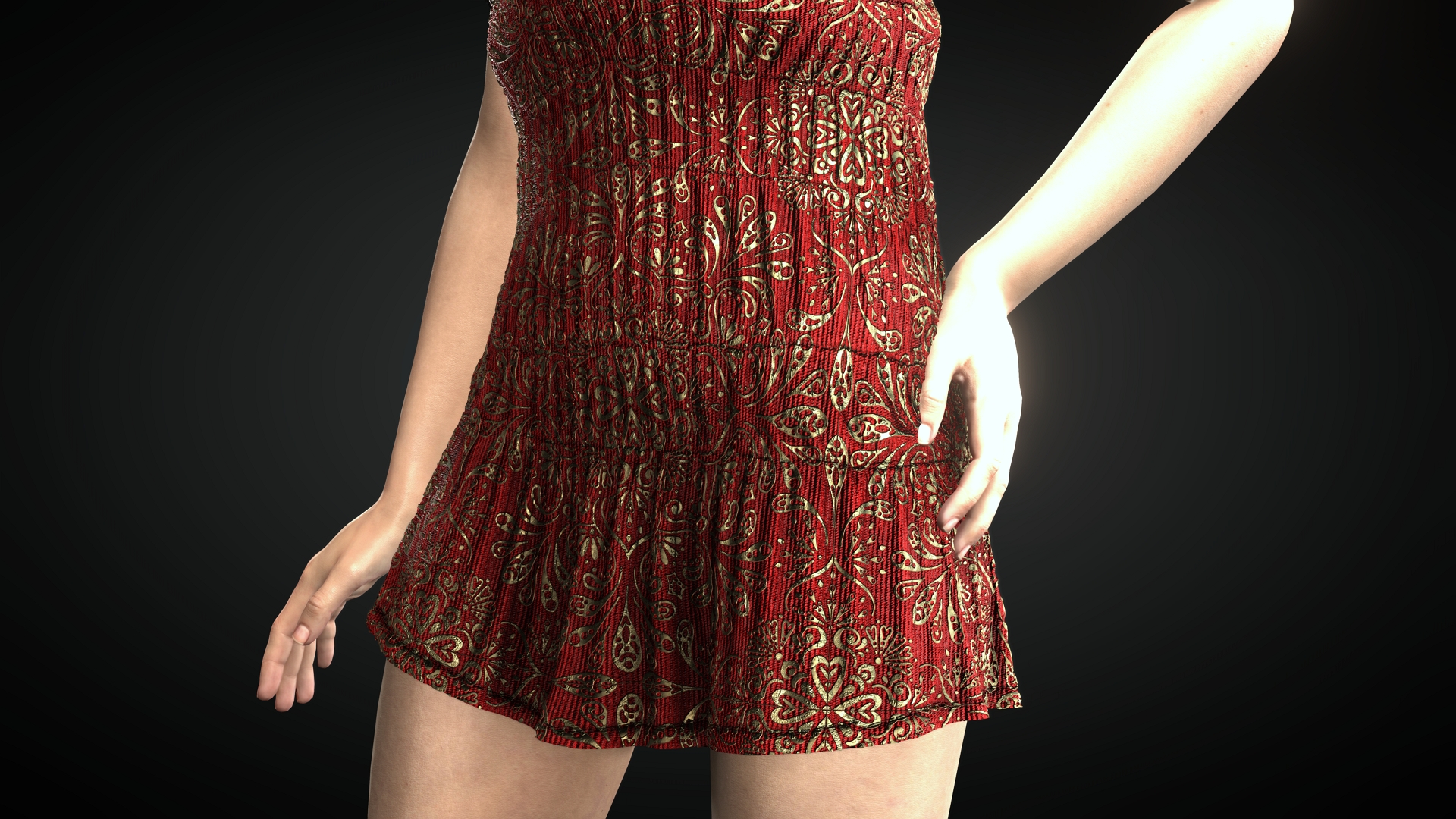Princess Armor Red