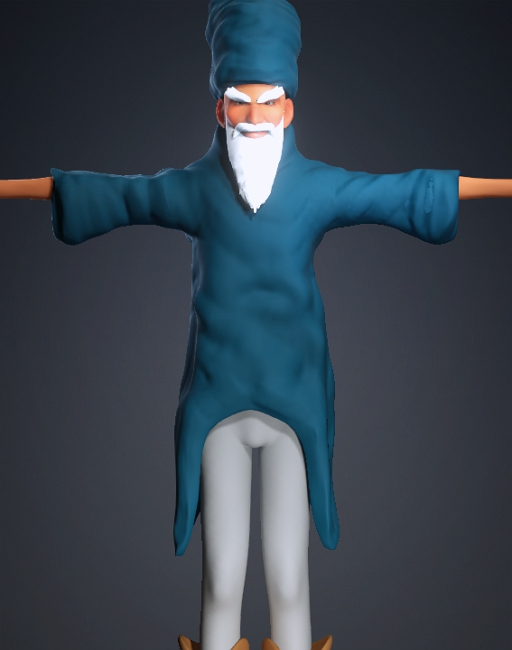 cloth mage cartoon