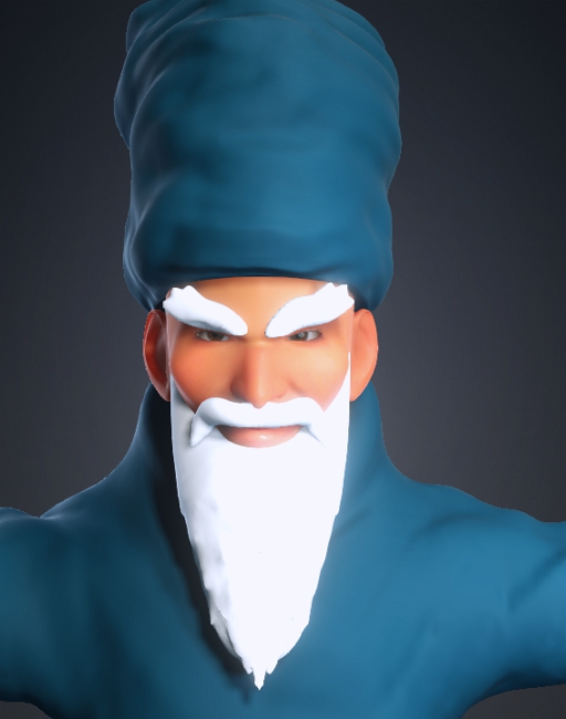 cloth mage cartoon