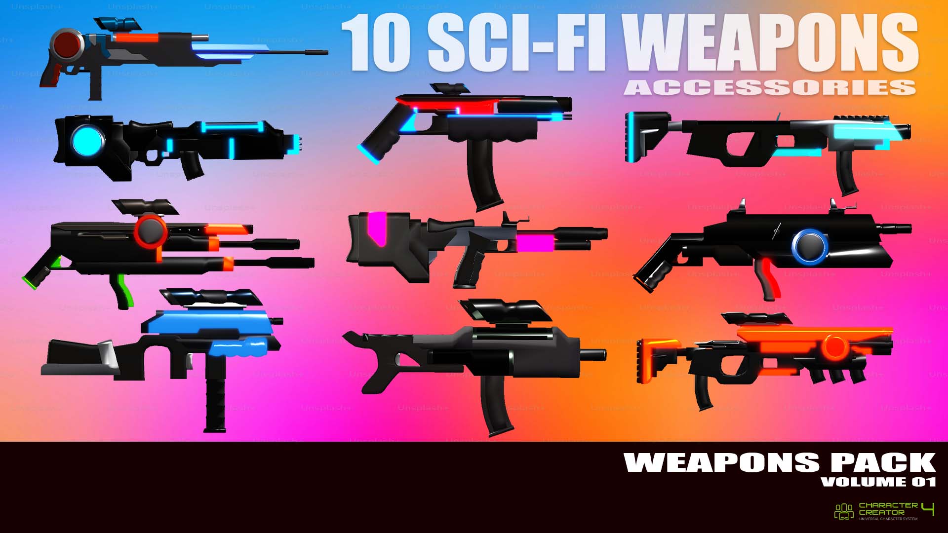 Weapons Pack Vol 1