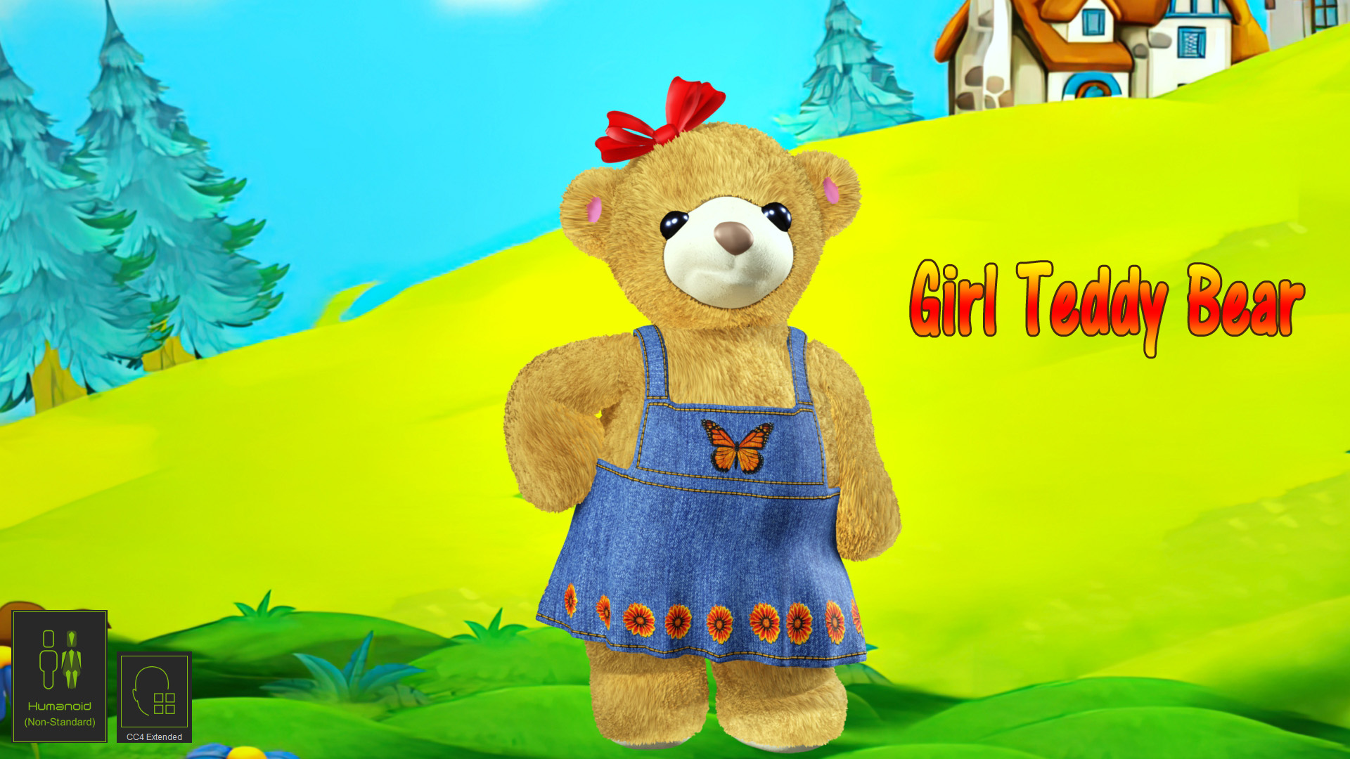 Three Teddy Bears