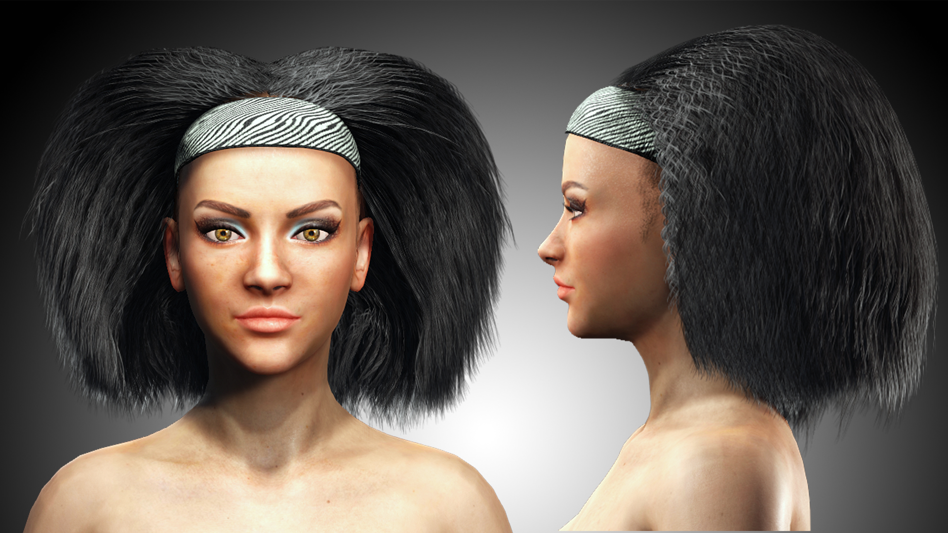 Apocalyptic Hairstyle-Afro Hair
