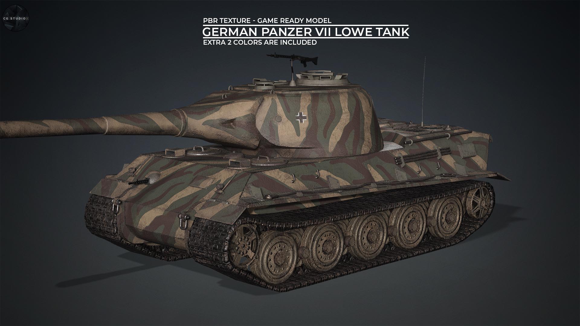 German Panzer VII Lowe Tank
