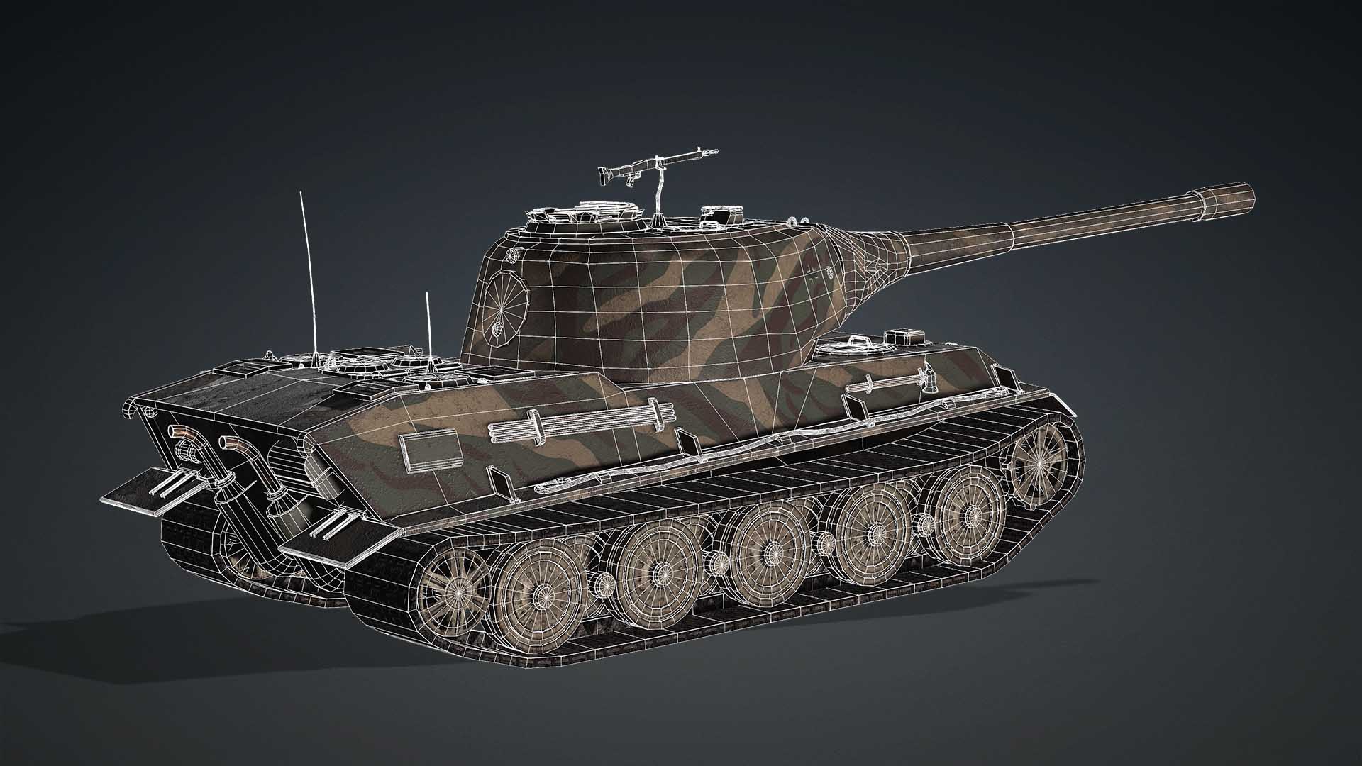 German Panzer VII Lowe Tank