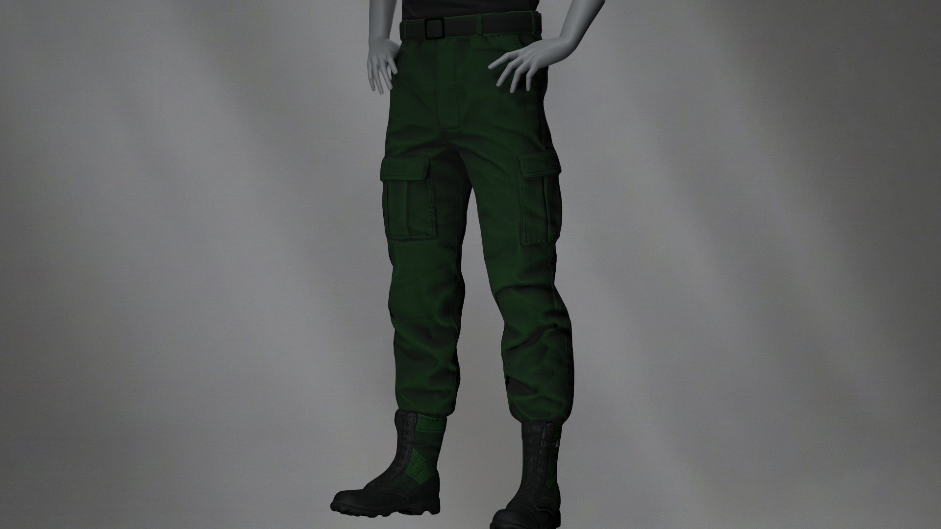 Army Field Outfit for Soldier and Tactical Characters