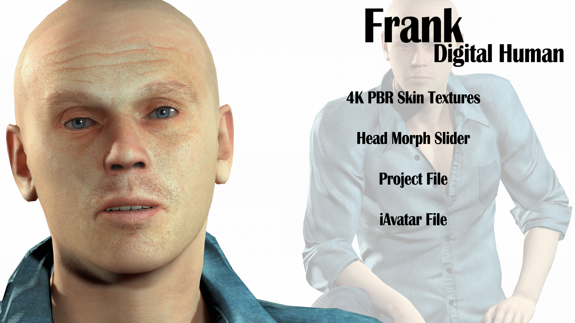 Frank-Digital Human Skin
