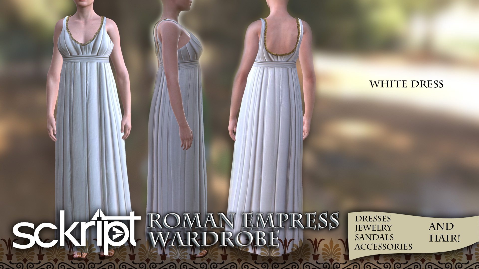 Sckript Roman Empress Wardrobe