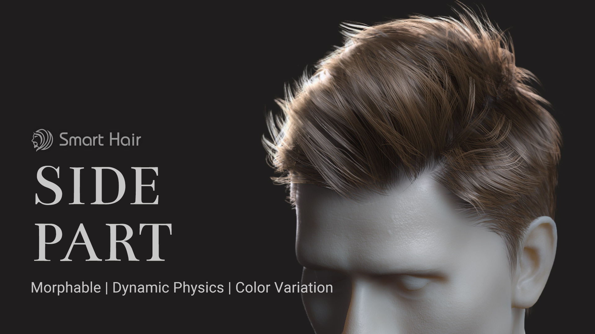 Side Part Hair