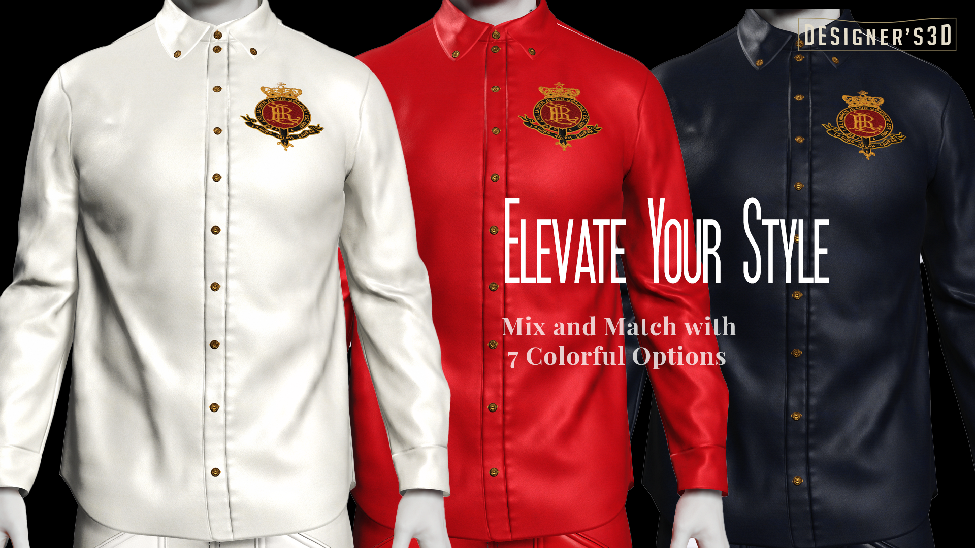 Designer's Male Shirt
