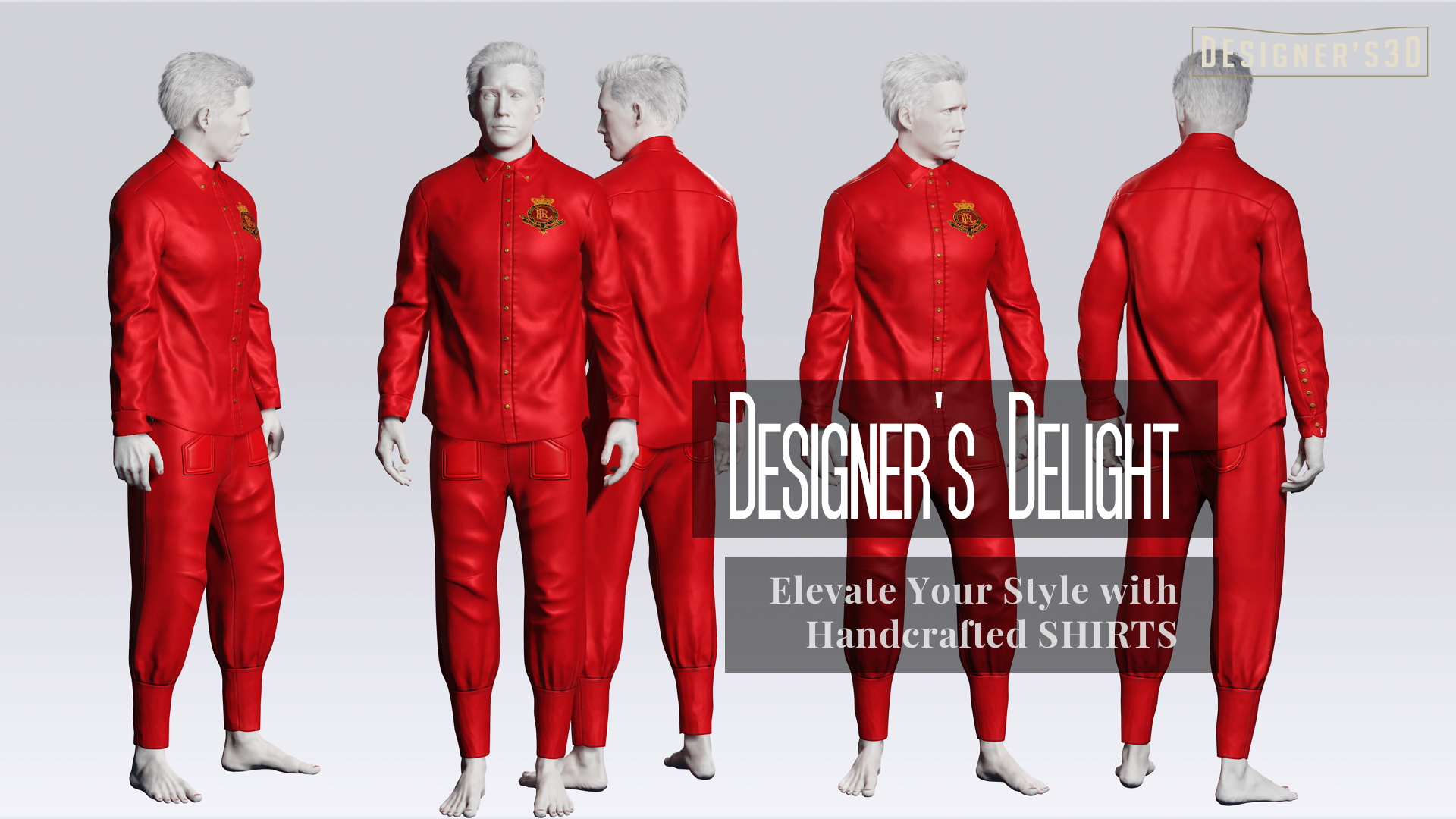 Designer's Male Shirt