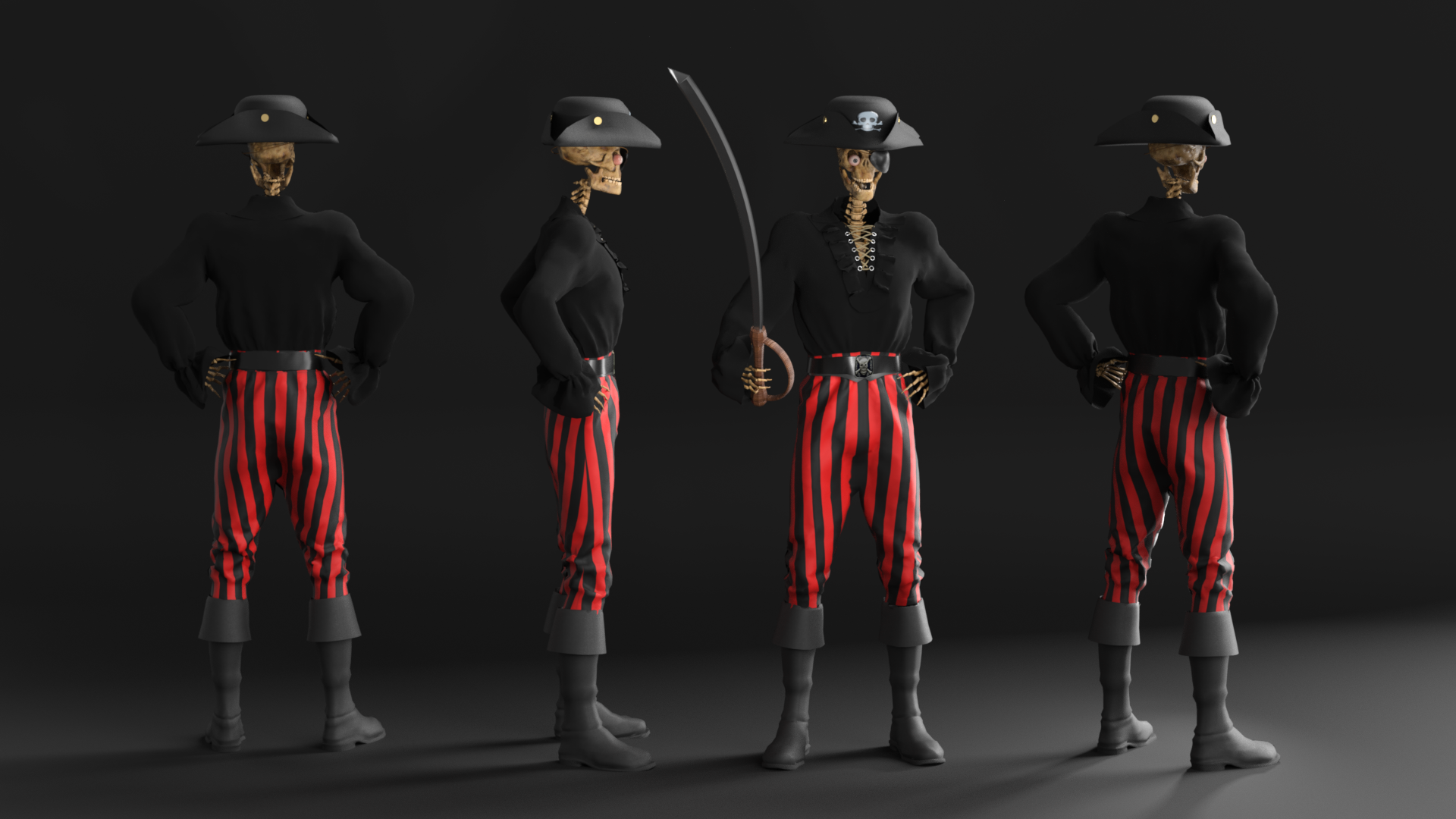 Skeleton Neutral M