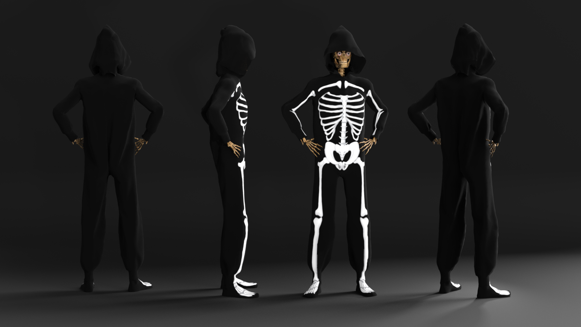 Skeleton Neutral M