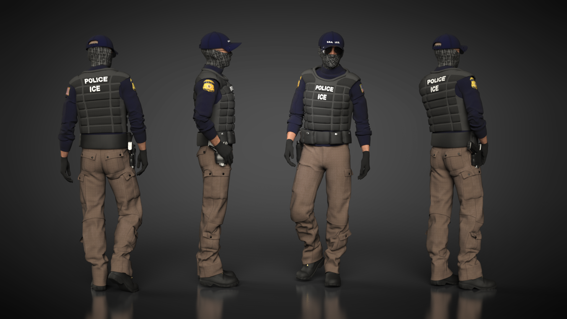 Kevin ICE Police