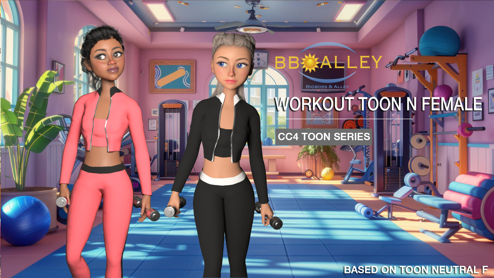 Workout Toon N Female