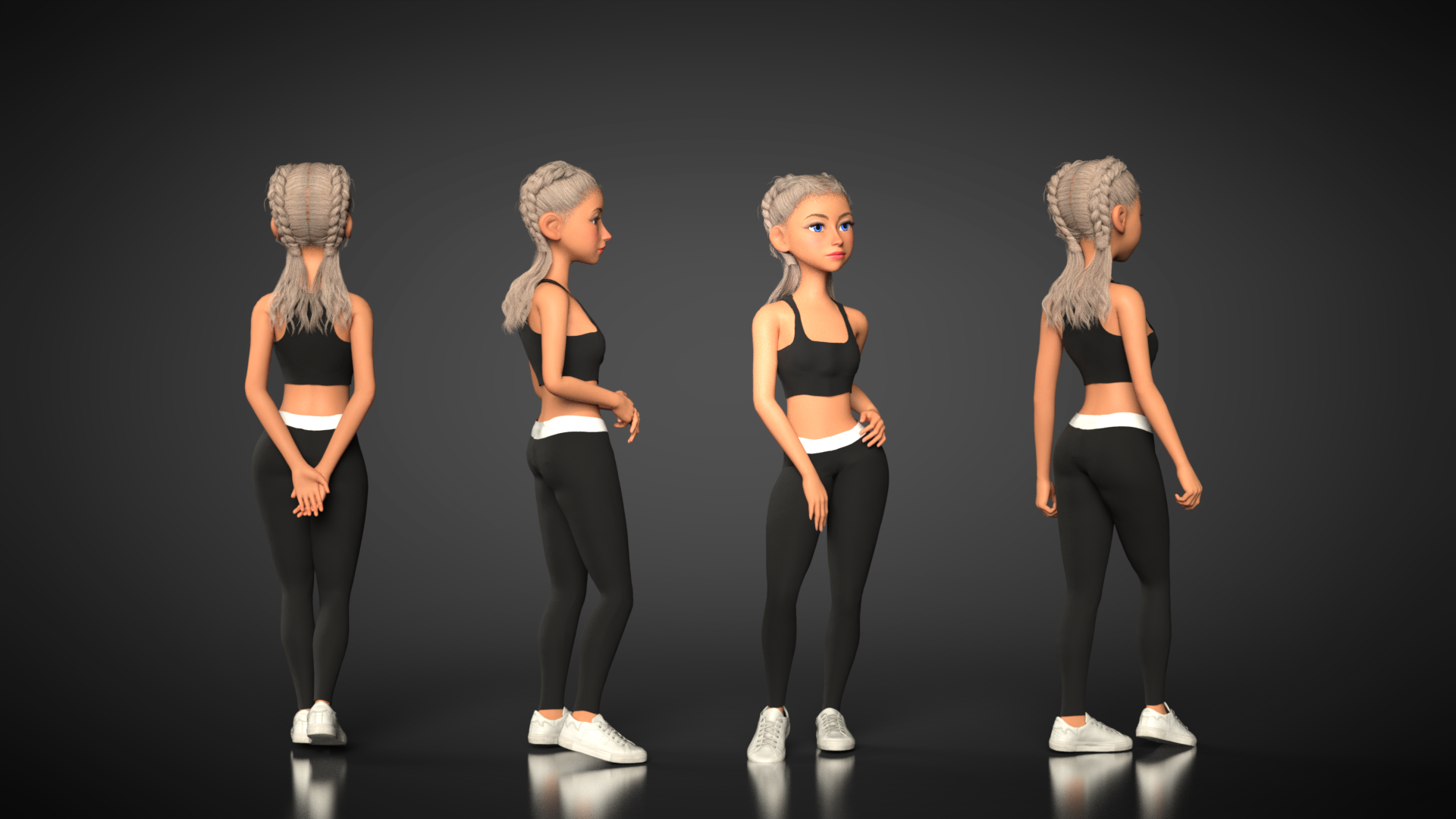 Workout Toon N Female