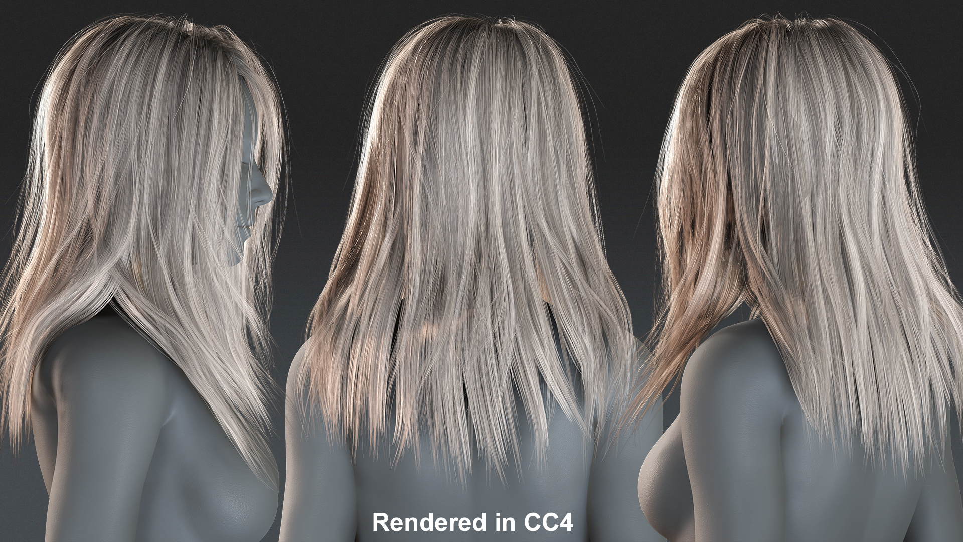 Long Tousled Hair