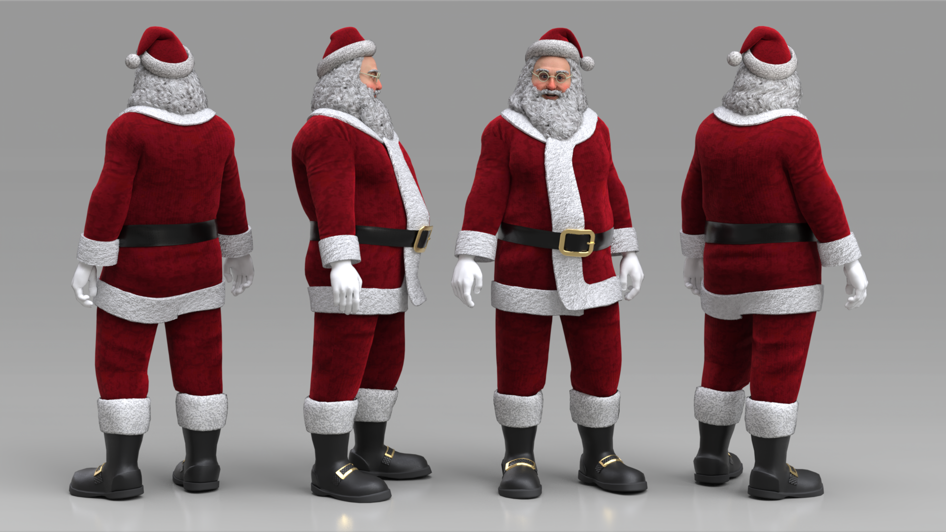 Santa Claus Family