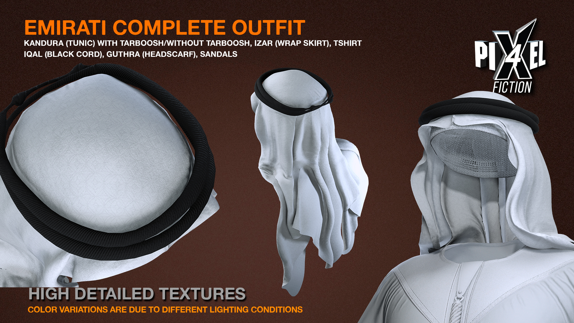 Emirati Complete Outfit