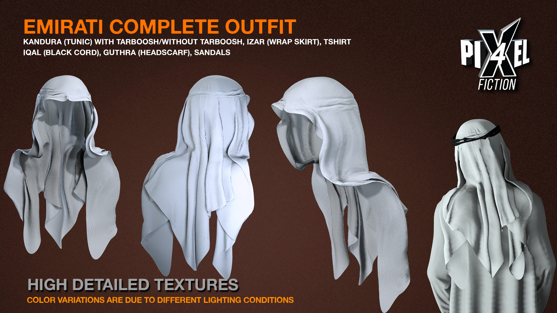 Emirati Complete Outfit