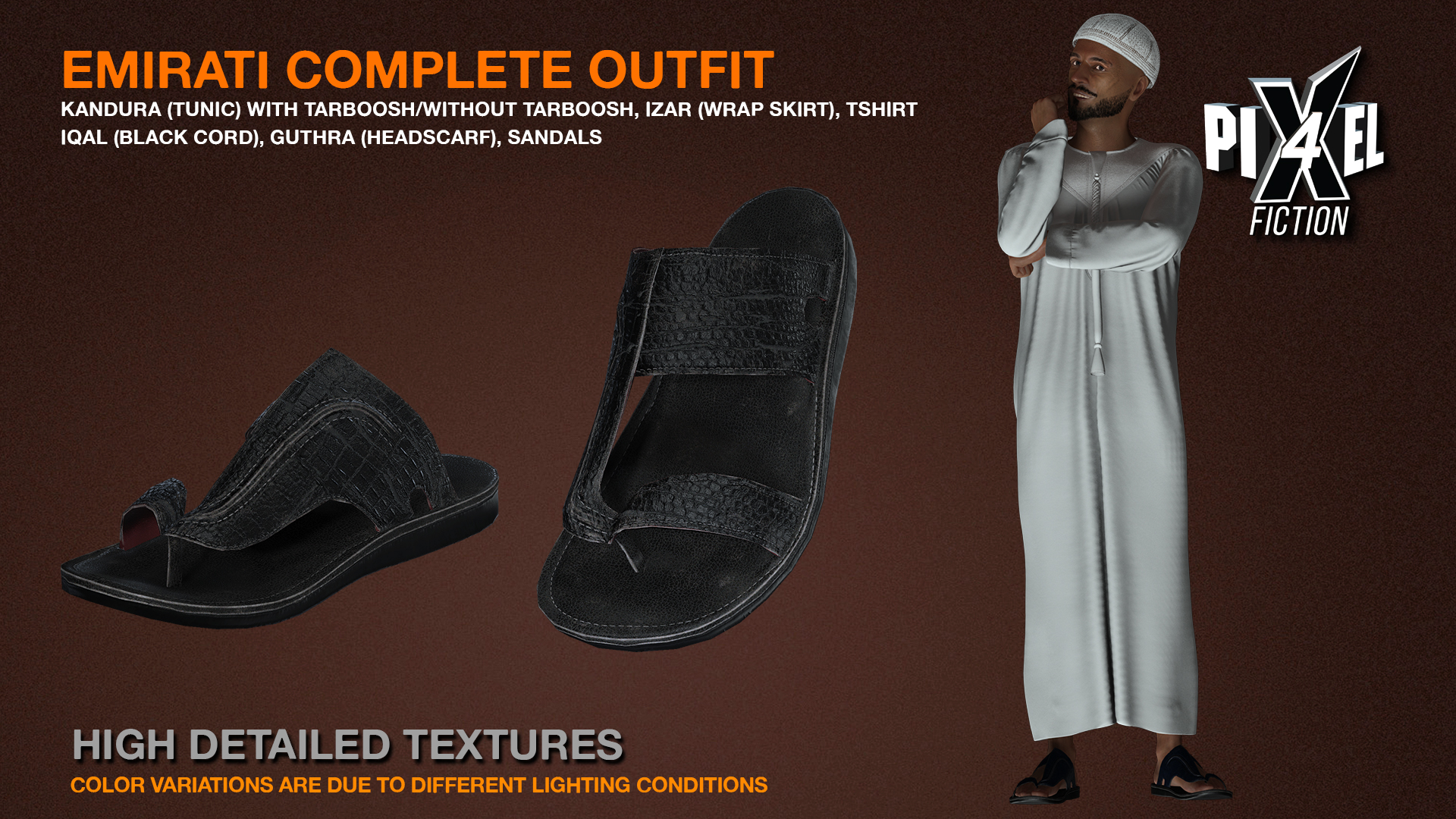 Emirati Complete Outfit
