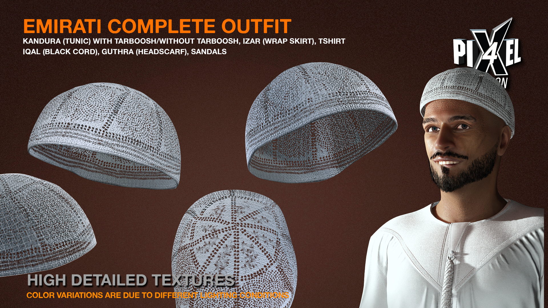 Emirati Complete Outfit