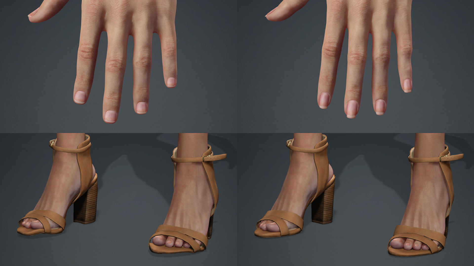 Fix Fingers & Toes(DAZ to CC4)