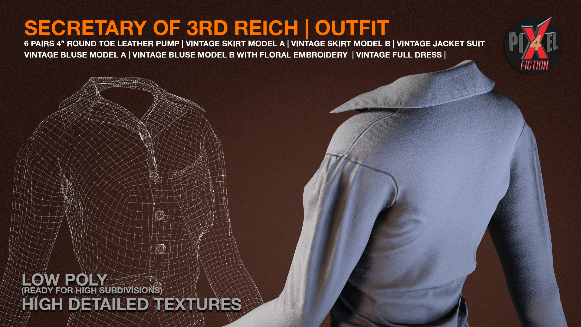 3rd reich secretary Outfit
