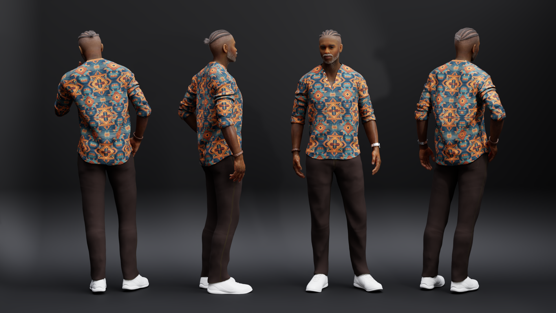 African Modern Male