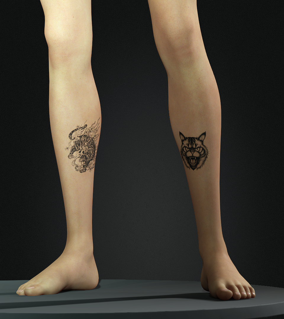 AC Traditional Asian Tattoos