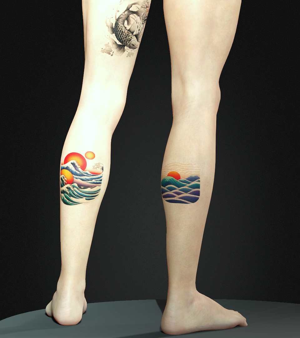 AC Traditional Asian Tattoos