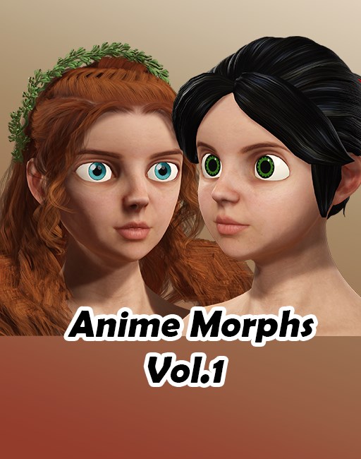 Anime Girls Morphs Vol. 1