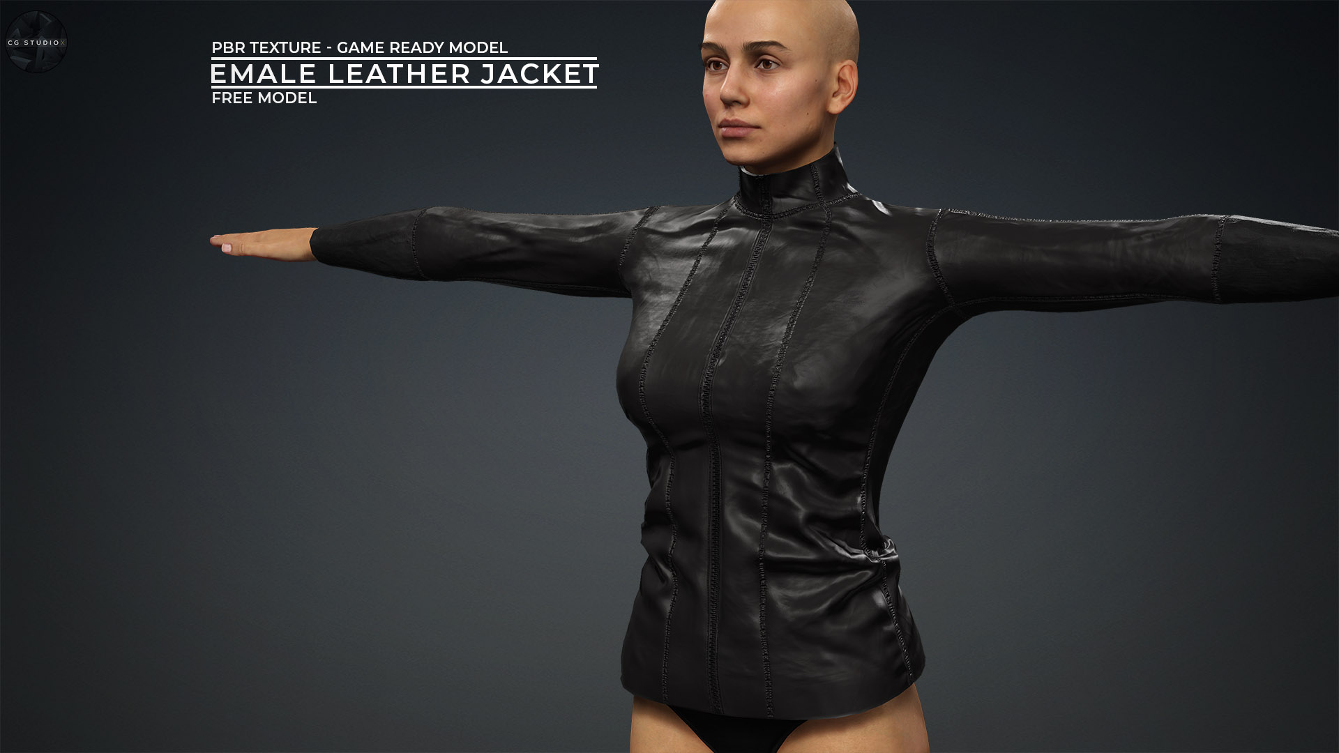 Female Leather Jacket-Free