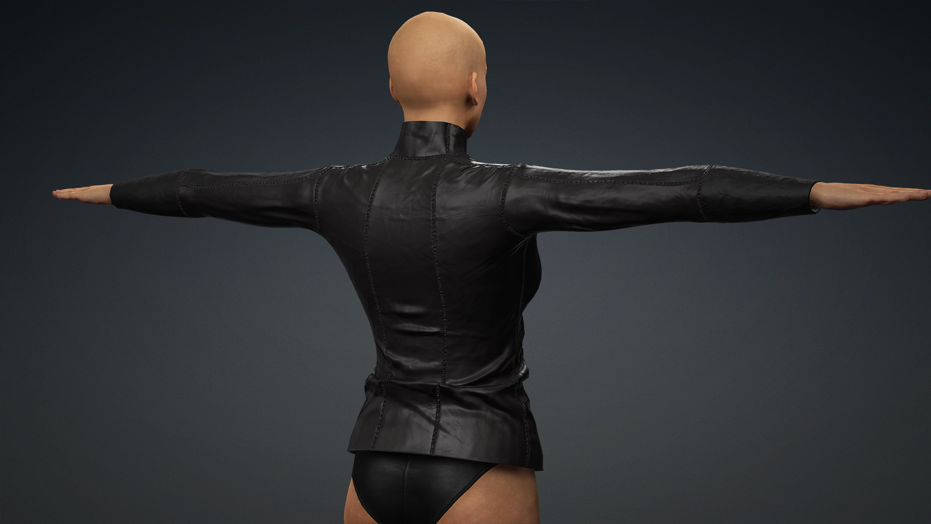 Female Leather Jacket-Free