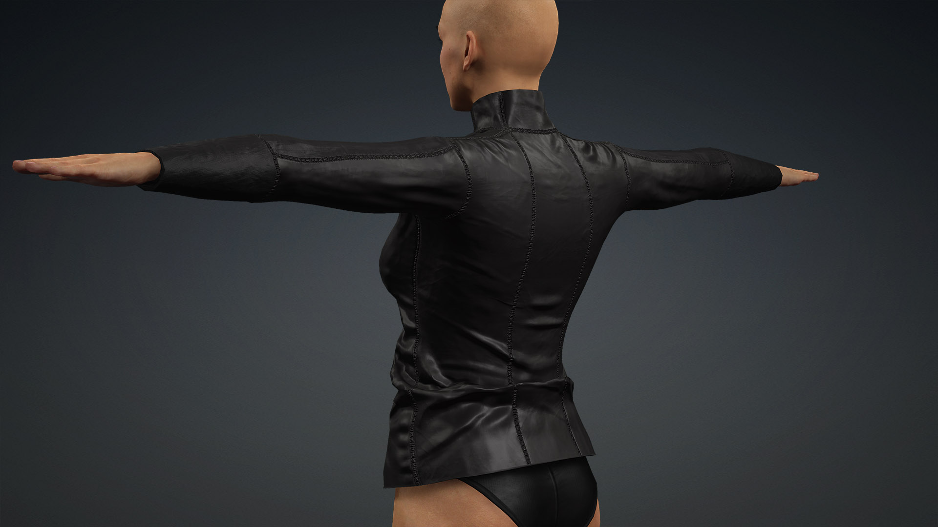 Female Leather Jacket-Free