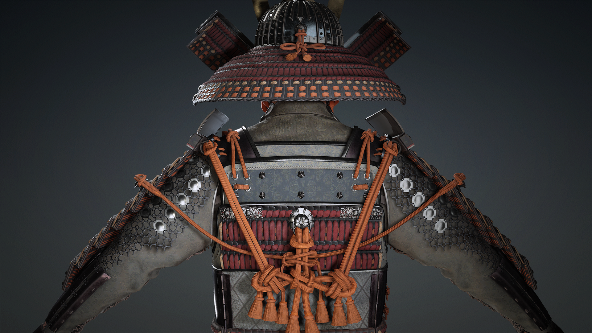 Red Japanese Samurai Outfit