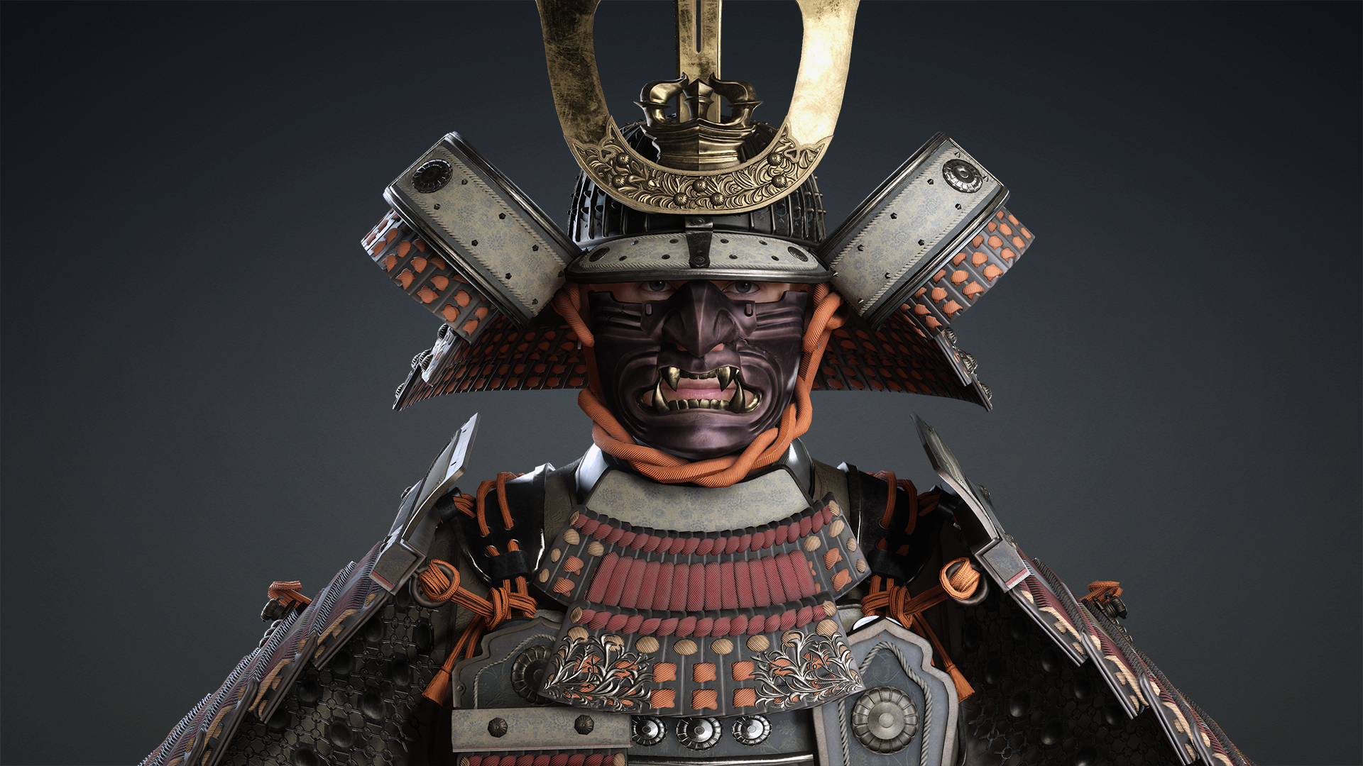 Red Japanese Samurai Outfit
