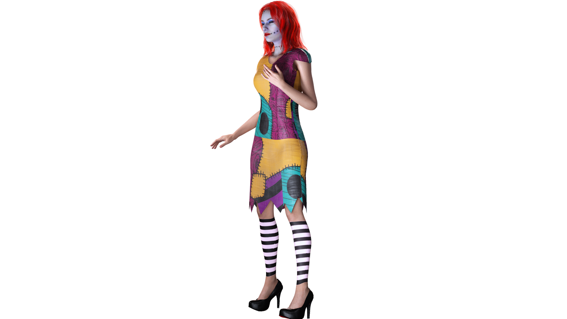 Nightmare Sally Costume